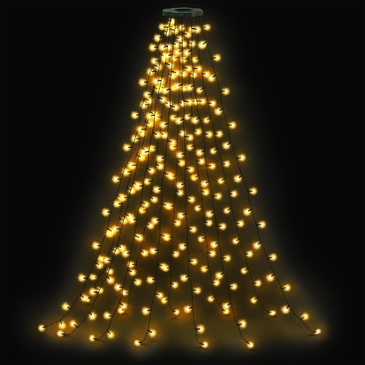 NETTA Christmas Tree Lights Strands LEDs Fairy Lights for 6ft-8ft Chri